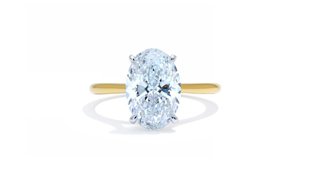 Oval Cut Diamond Engagement Ring – Ascot Diamonds