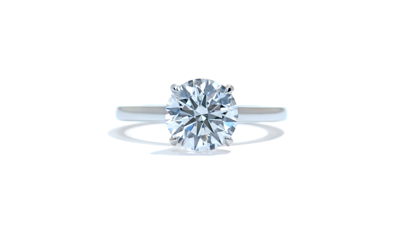 Round Cut Solitaire Engagement Ring | 2ct – Ascot Diamonds