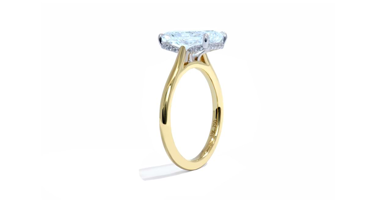 3 ct. Radiant Cut with Cathedral Setting – Ascot Diamonds